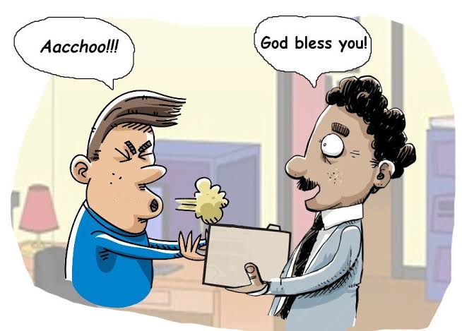 WHY DO WE SAY ‘GOD BLESS YOU’ WHEN SOMEONE SNEEZES? – LEARNING BUG